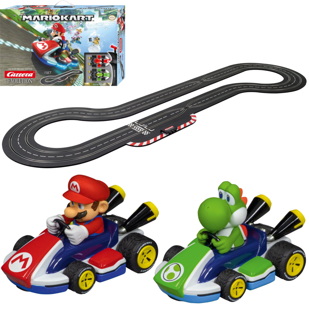 Carrera Mario Kart Slot Car Set - Mario vs. Yoshi - NLI Solutions
