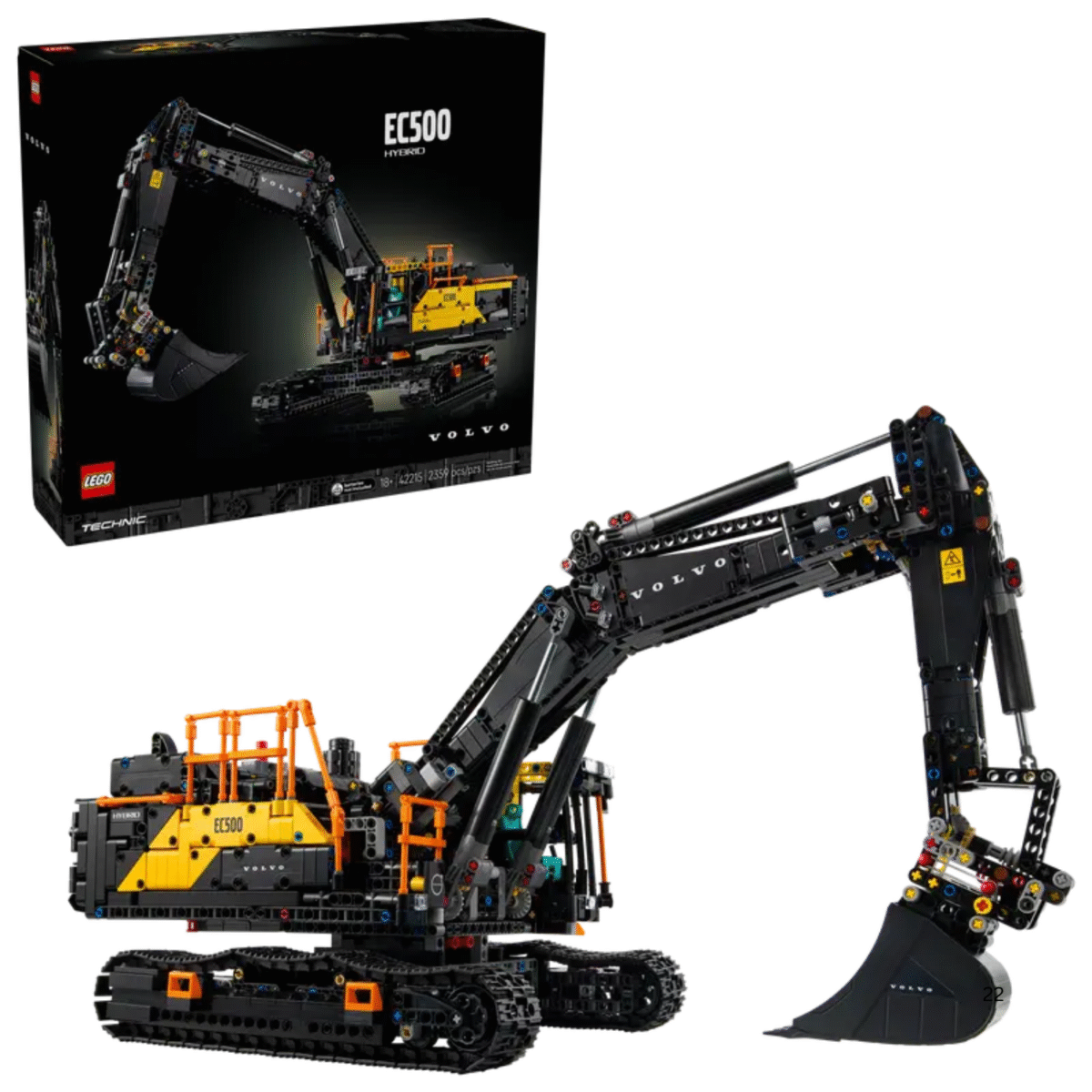 Lego® Technic™ Volvo EC500 Hybrid Excavator - NLI Solutions