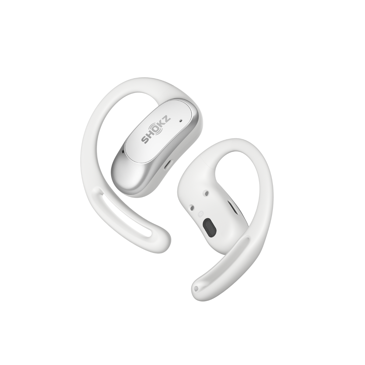 Shokz OpenFit Air Bluetooth Headset - White - NLI Solutions